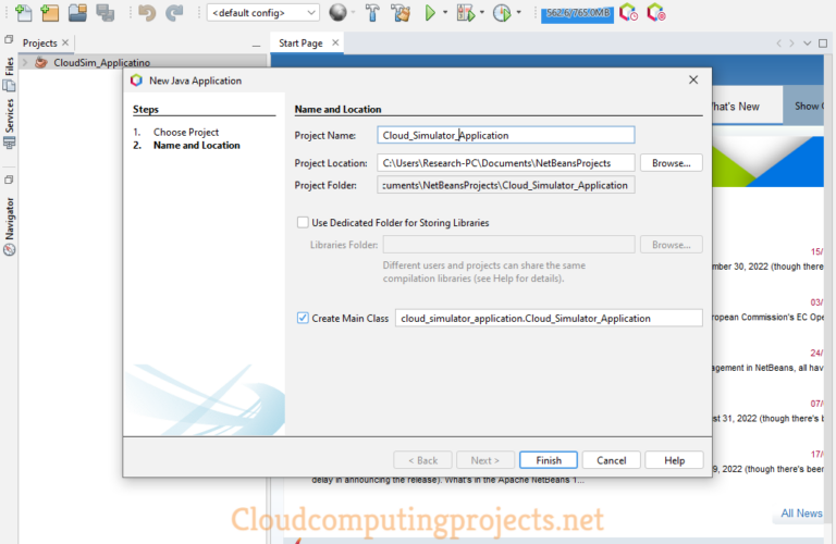 Keynotes of CloudSim | Execution of Cloud Simulator Applications